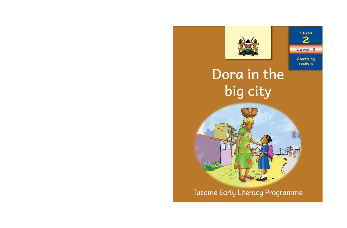 Dora's First Day at Malezi School: A New Adventure - Studocu