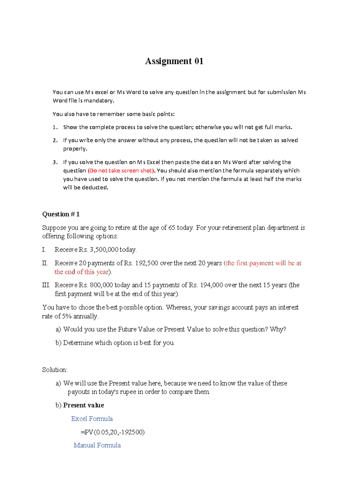 Fall 2022 MTH302 Assignment 01 Solution - Detailed Step-by-Step Guide ...
