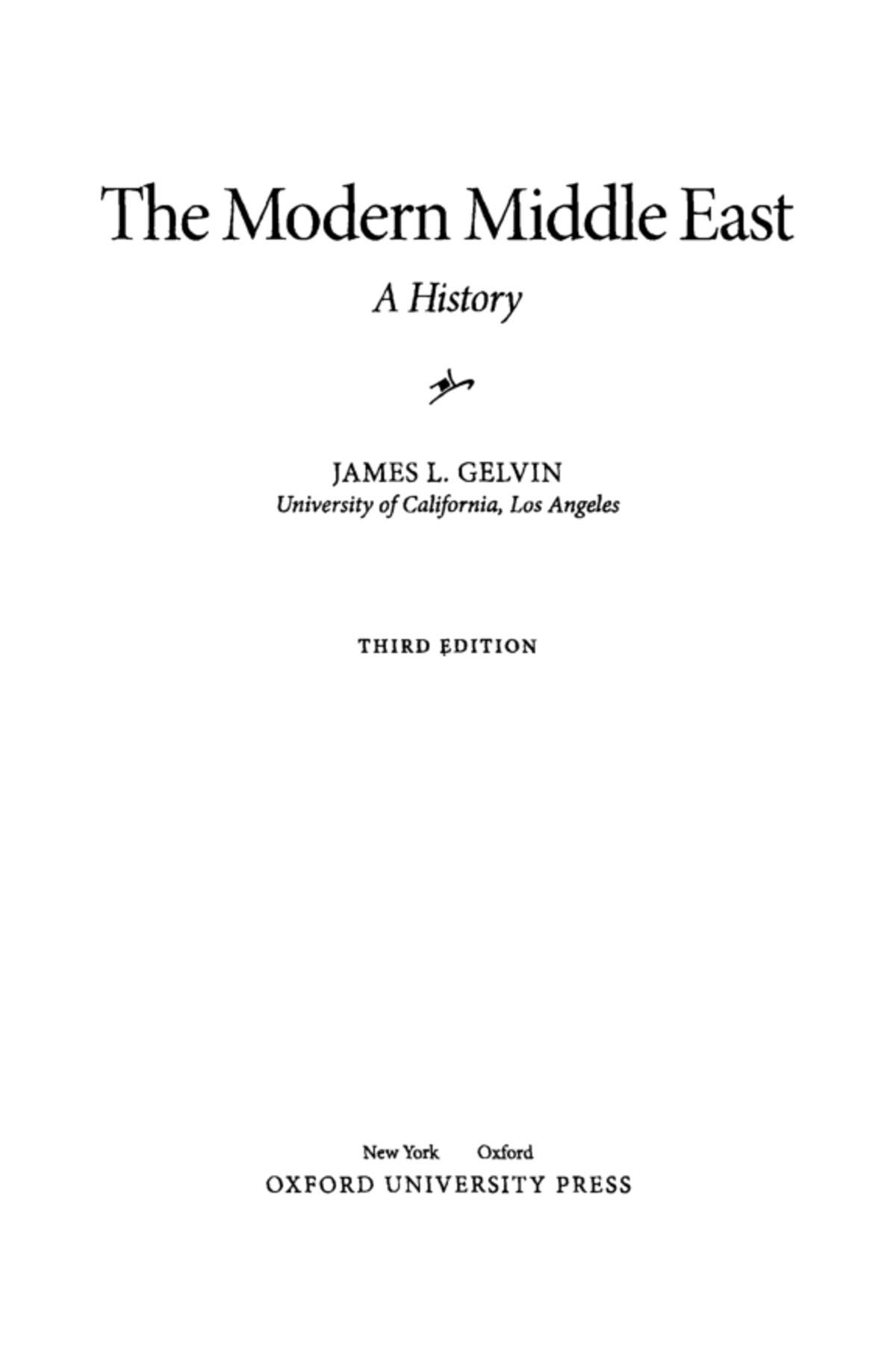 The Modern Middle East: Trends in Imperialism and Nationalism - The ...