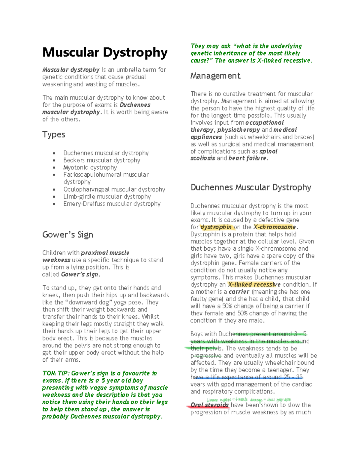 Muscle & Soft Tissue Disorders: Key Insights on Dystrophies ...