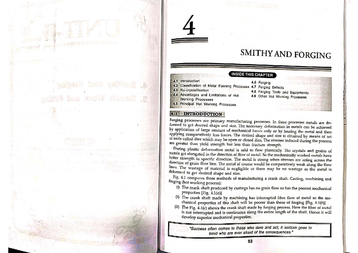 Hot Working & Sheet Metal Processes: A Comprehensive Guide (UNIT-3 ...