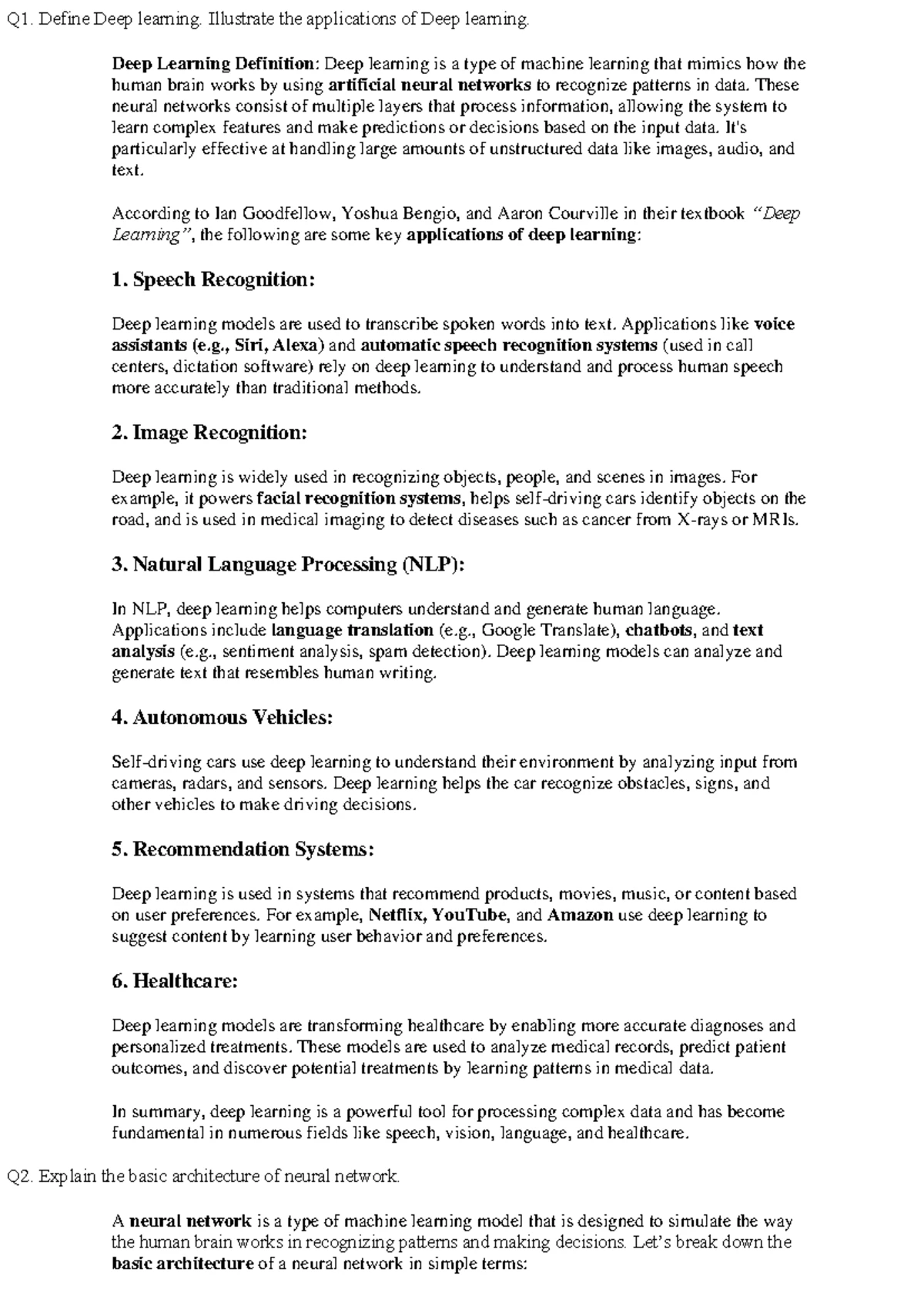 DL IA2 - Deep Learning: Convolution Explained (21CS743) - Studocu