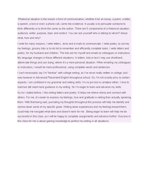 Complete eng110 v2 wk5 writing decisions reflection activity ...