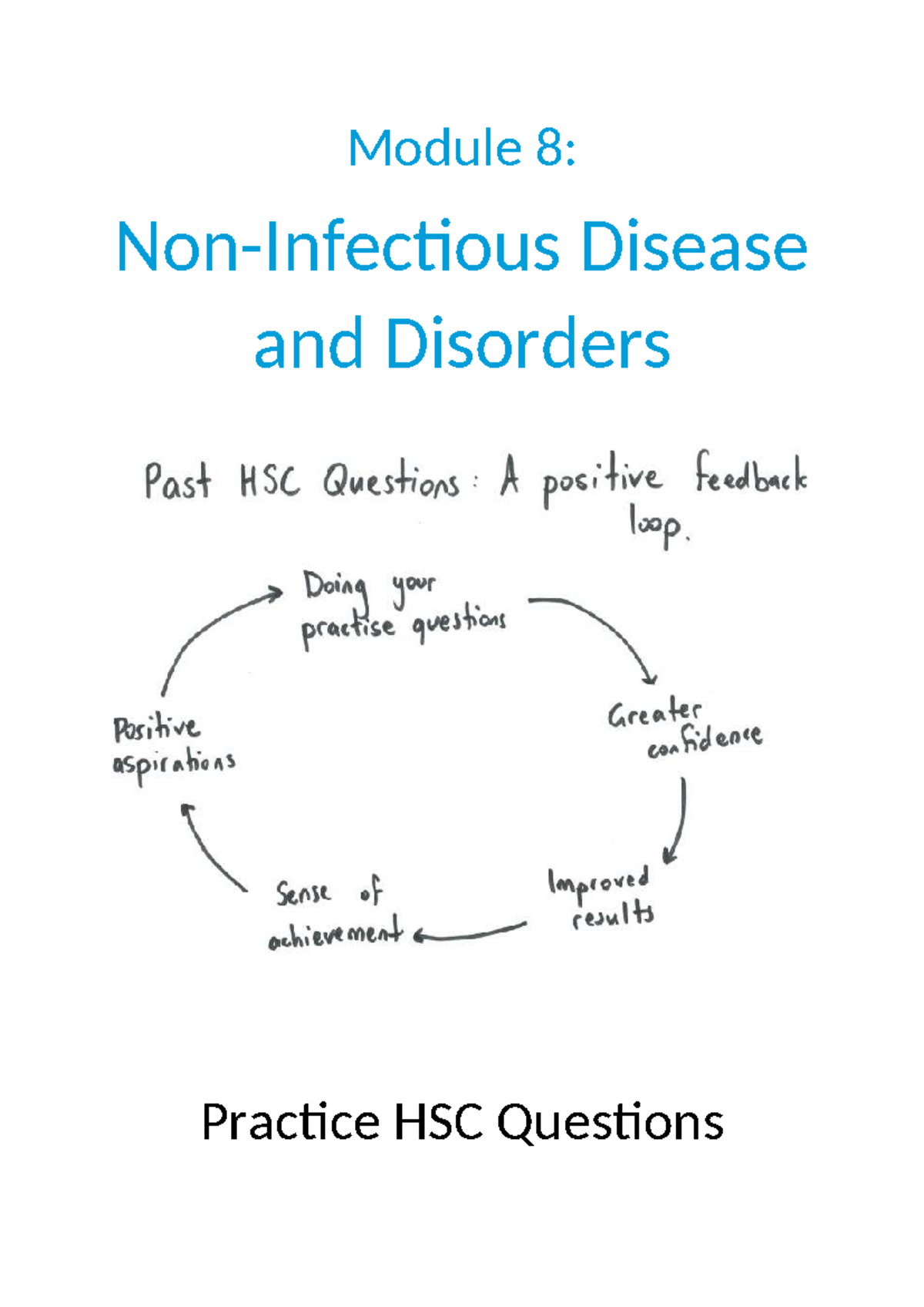 Module 8 HSC Biology Practice Questions on Homeostasis and Disease ...