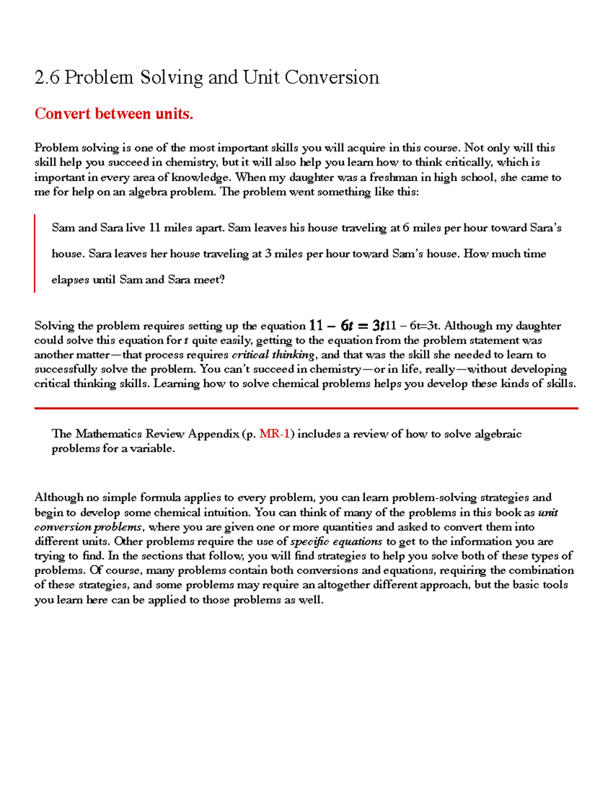 Unit Conversion & Problem Solving Strategies (CHEM 2.6) - Studocu