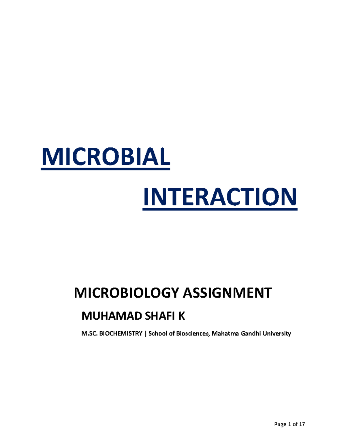 Microbial Interactions in Microbiology: Commensalism & More (M.Sc ...