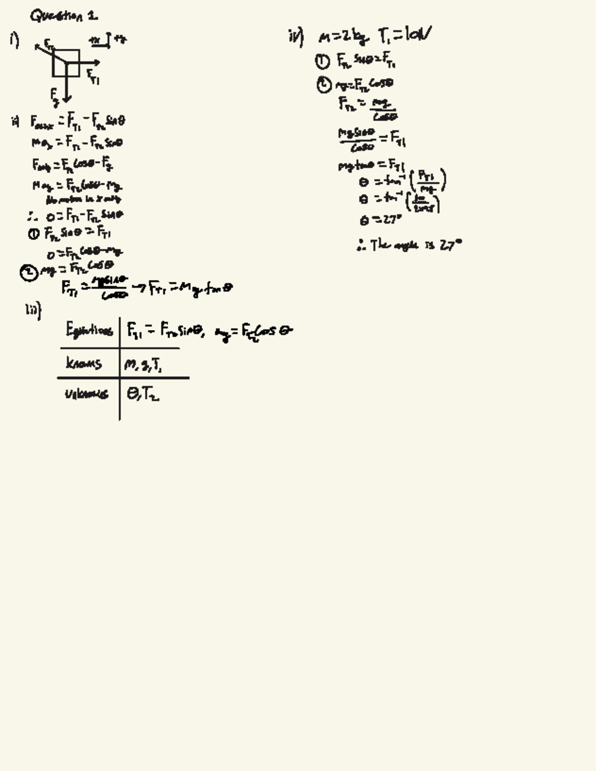Physics Assignment 2: Motion and Forces Analysis - Studocu
