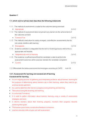 [Solved] MNB150124S1 Welcome Message Assessment 2 QUIZ Assessment 2 ...