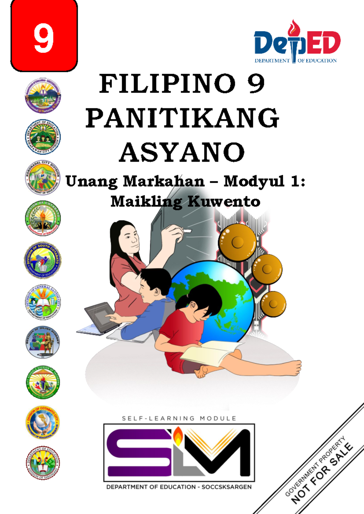 FIL9 Q1 M1 - Maikling Kuwento: Panitikang Asyano SLM - Studocu