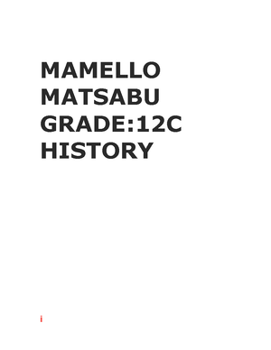 [Solved] Grade 12 History essay Civil Resistance - history coming of ...
