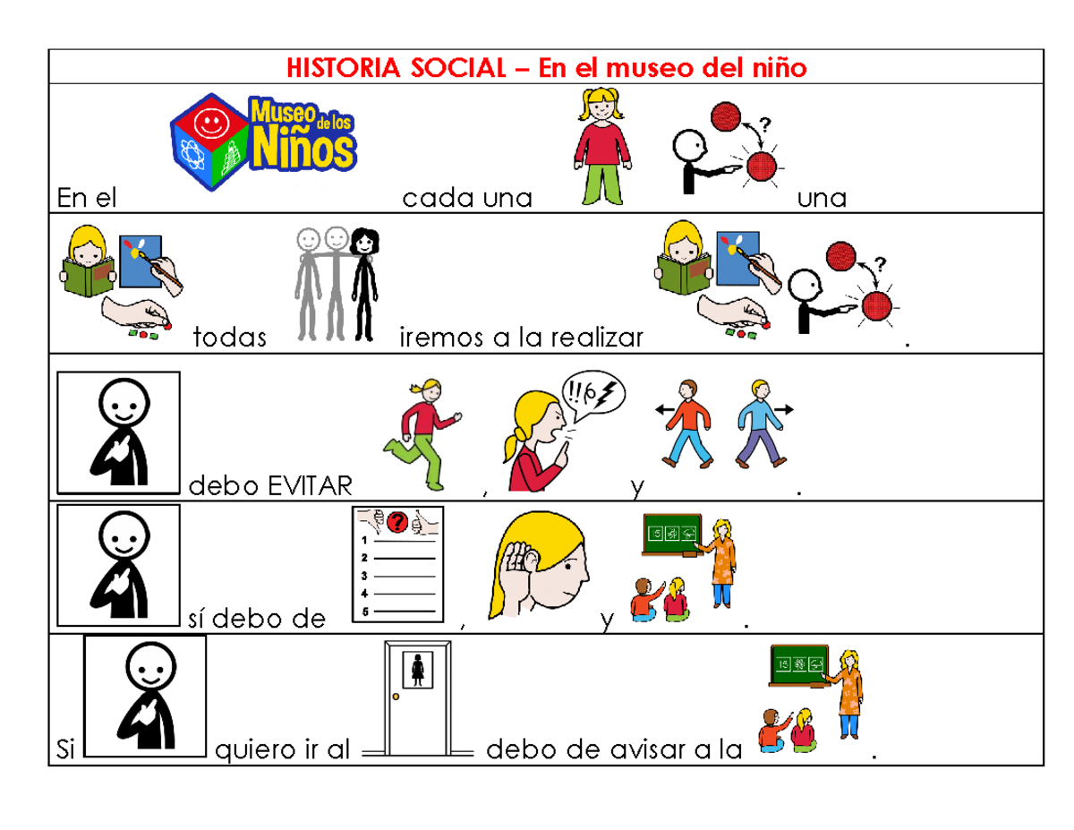 Historia Social - Niños - PSICOLOGIA CLINICA - HISTORIA SOCIAL – En el ...