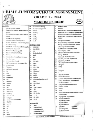 G7 Agriculture Questions AND Answers Booklet - GRADE 7 REVISION BOOKLET FOR AGRICULTURE ...