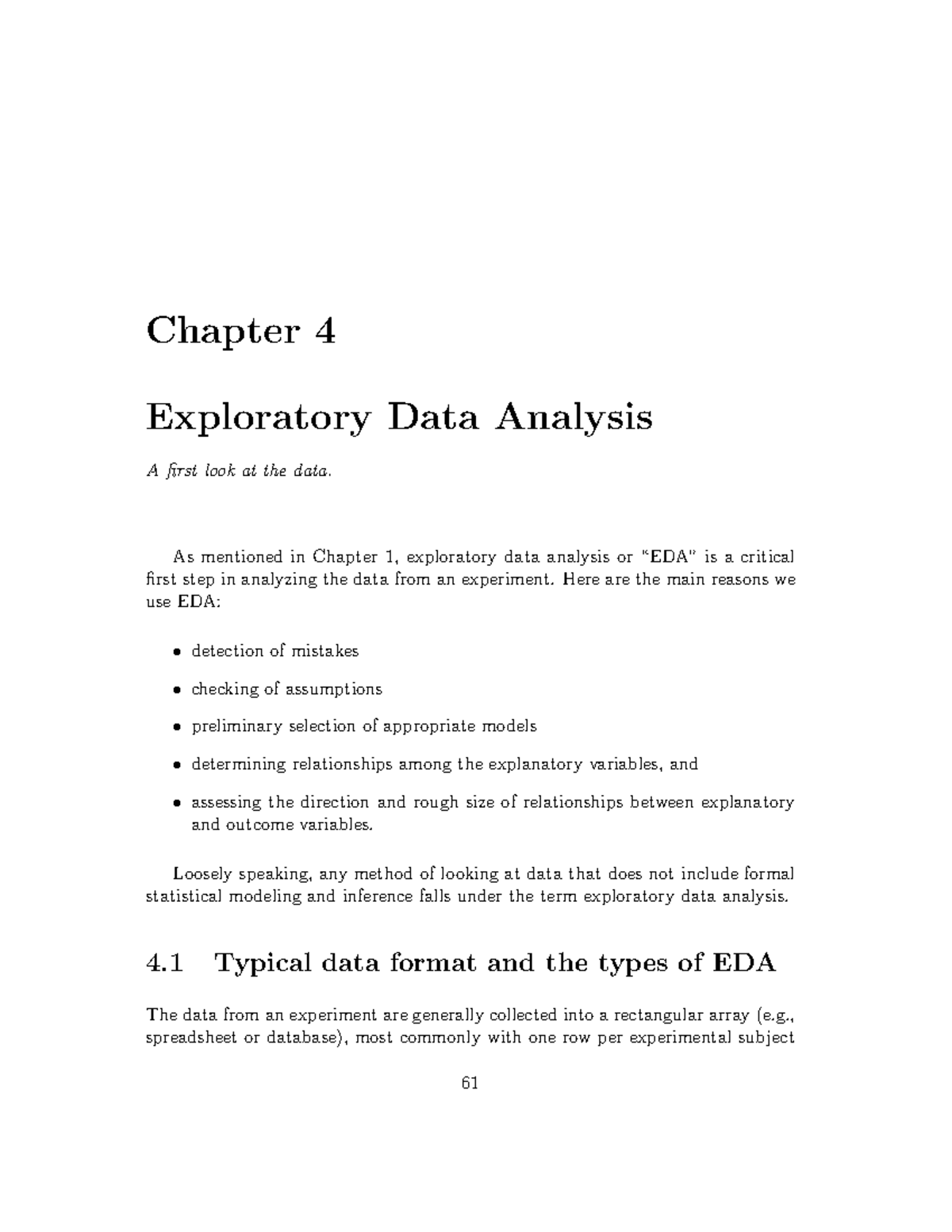 Chapter 4: Exploratory Data Analysis (EDA) Fundamentals - Studocu