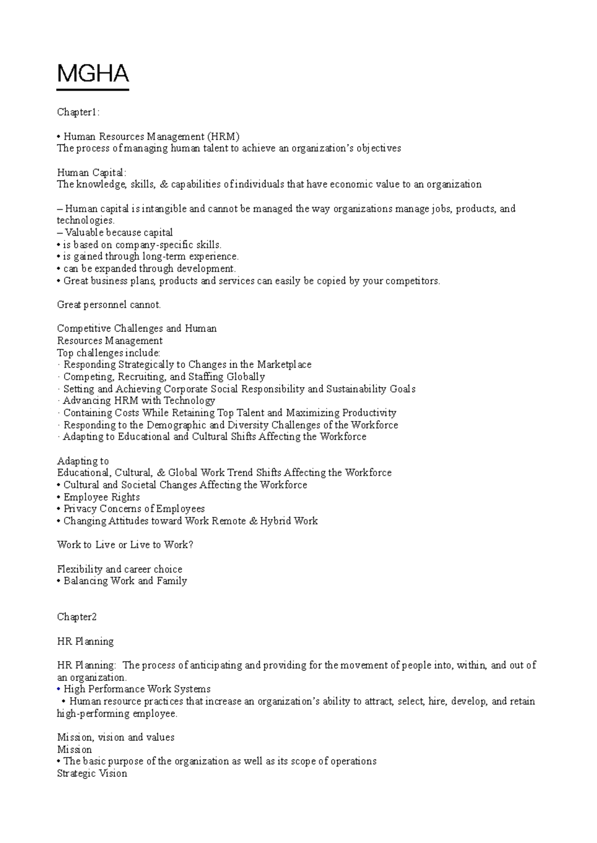 MGHA Chapter 1-3 note - with several Chinese explanations - MGHA ...