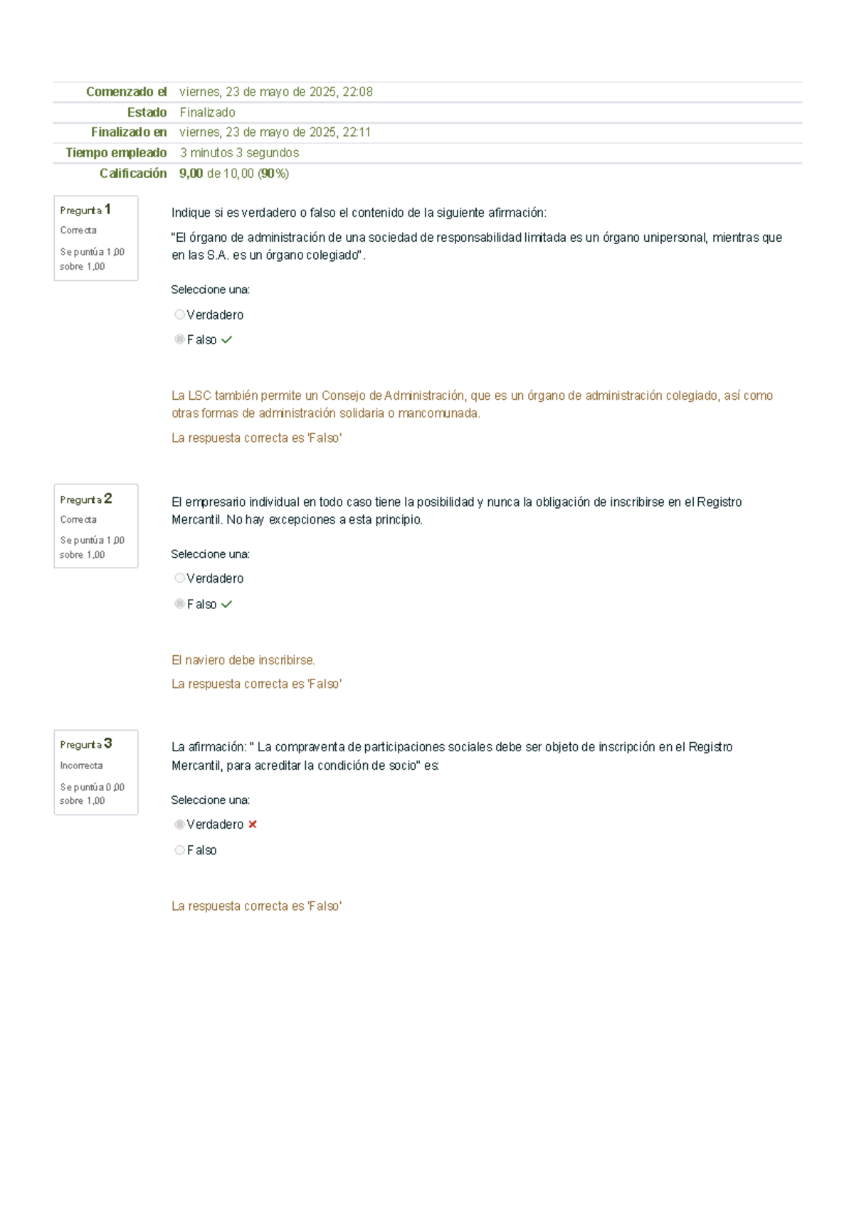 Prueba de Nivel Inicial - Revisión Intento 2 - Campus Docencia - Studocu