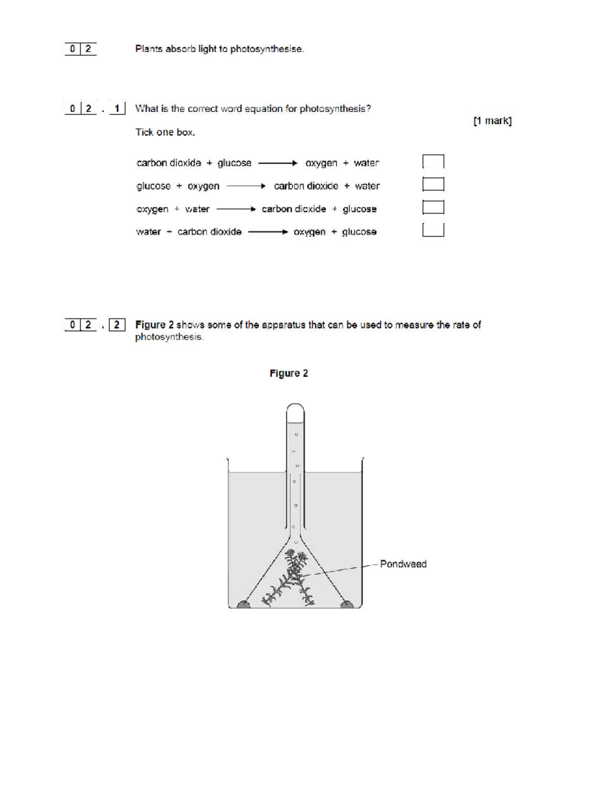 Required Practical 6: Investigating Photosynthesis in Plants - Studocu