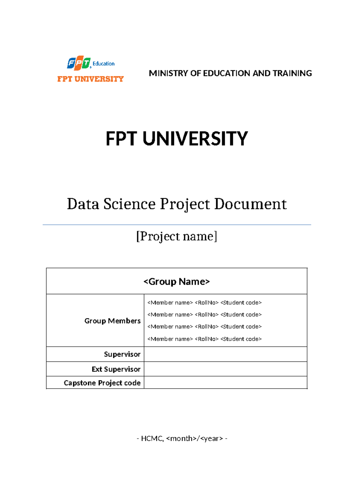 Capstone Project Report: Data Science Project (DSP391) - Studocu