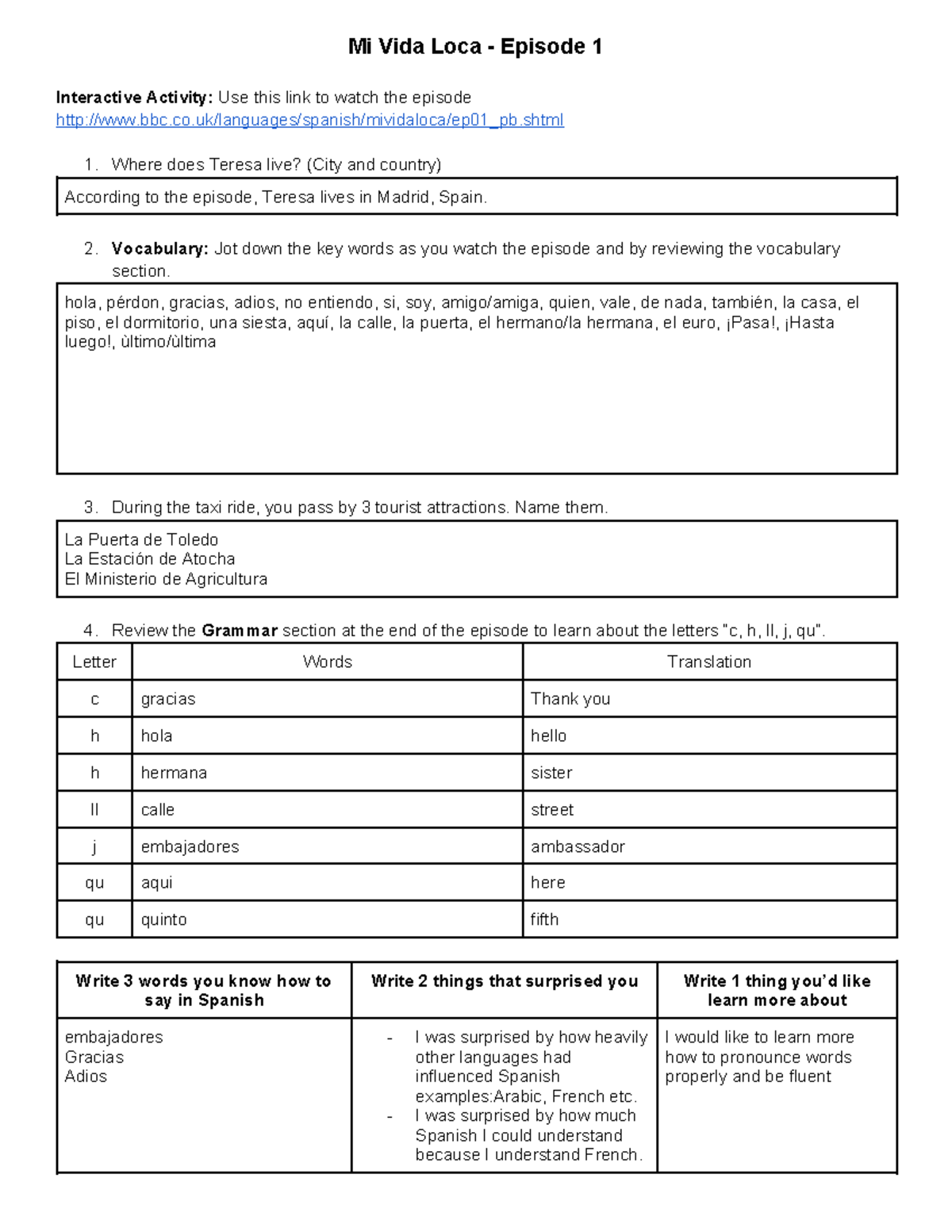 Mi Vida Loca - Episode 1 - ee ee ee e - Mi Vida Loca - Episode 1 ...