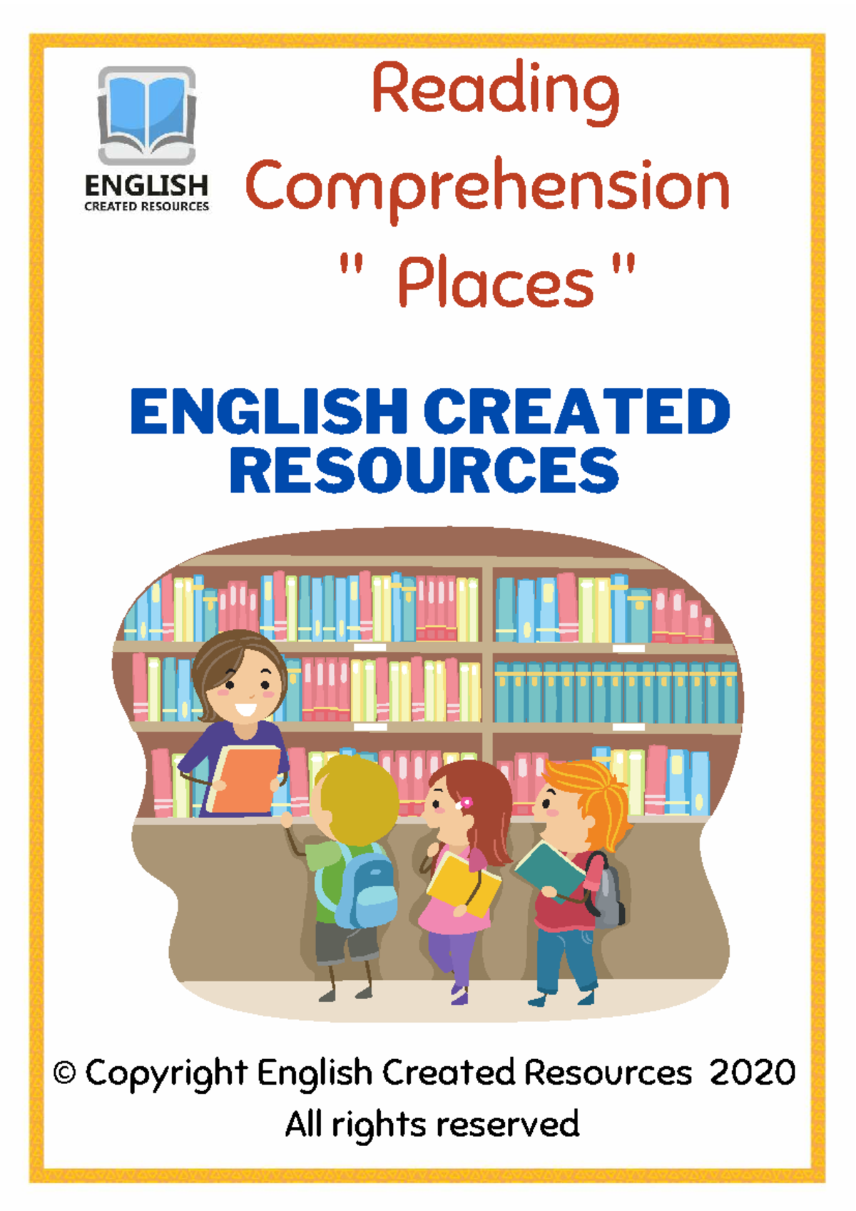 Reading Comprehension: Places - ENGLISH 2020 Resources - Studocu