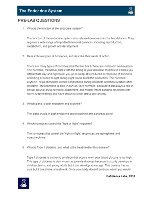 BIO 169 Muscular Escience Lab Answers - PRE-LAB QUESTIONS How do ...