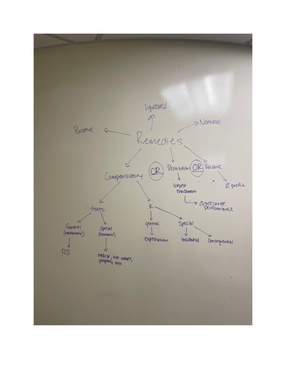 Remedies Flow Chart for Legal Processes and Case Analysis - Studocu