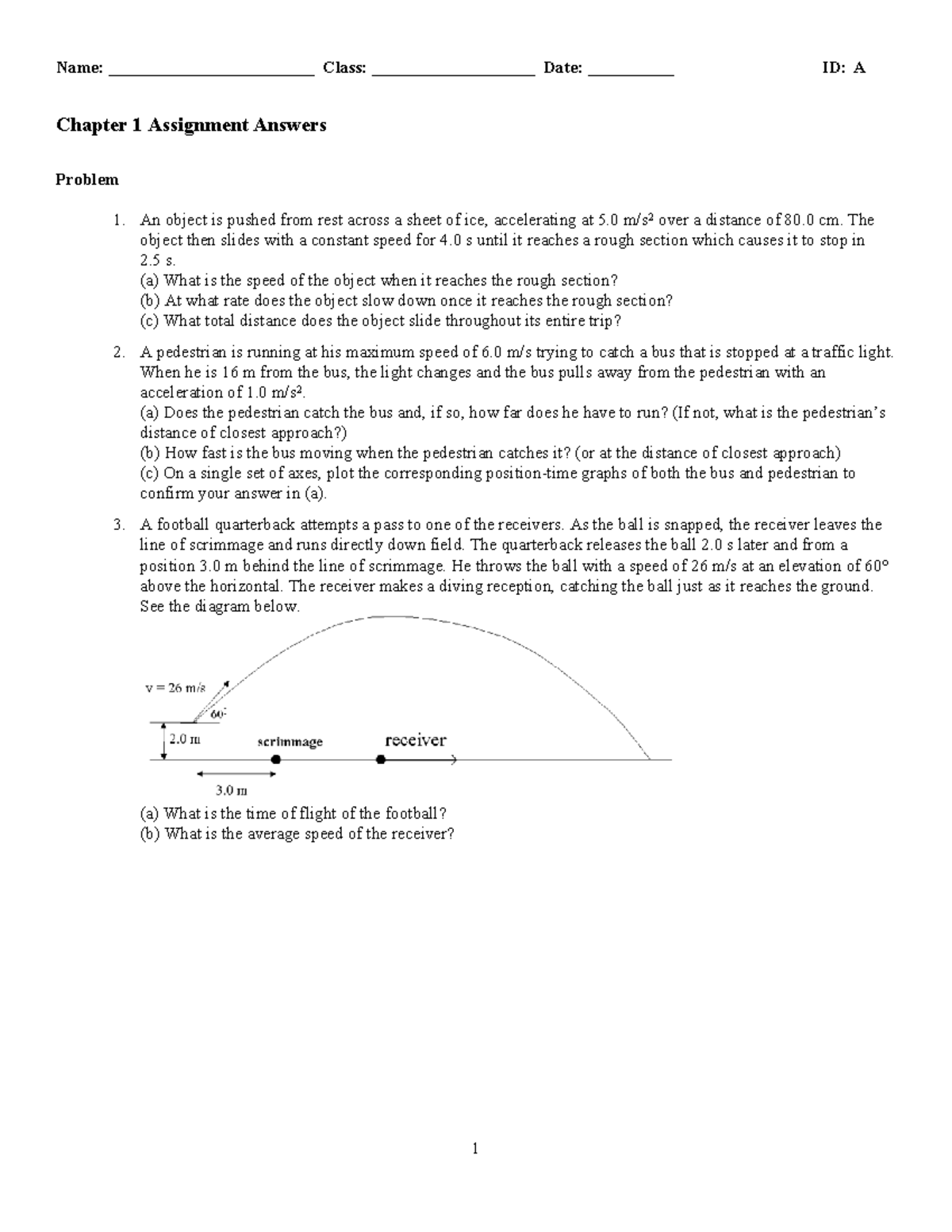Chapter 1 Assignment (2019) Solutions and Answers - Studocu
