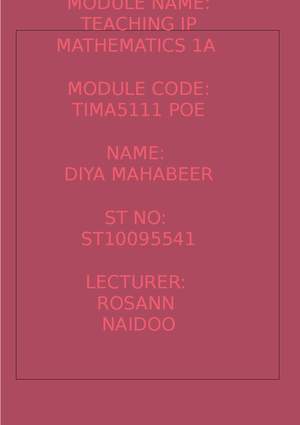 CAPS IP Mathematics Grades 4-6: Curriculum Overview & Key Concepts ...