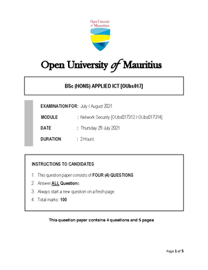NCE-2023-English - Test paper sample english - Index Number: - Studocu