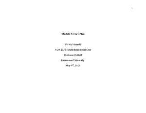 MDC7 - Assignment Module 7 - Pathophysiology: Open-angle glaucoma is a ...