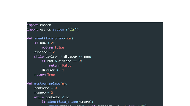 PC3 BIC01 - python - import random import os; os ("cls") def identifica ...