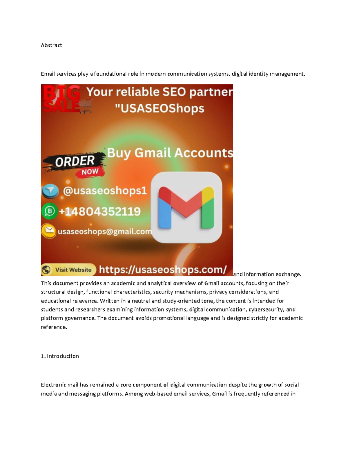 Gmail Accounts in 2026: A Comprehensive Guide to Buying (US) - Studocu