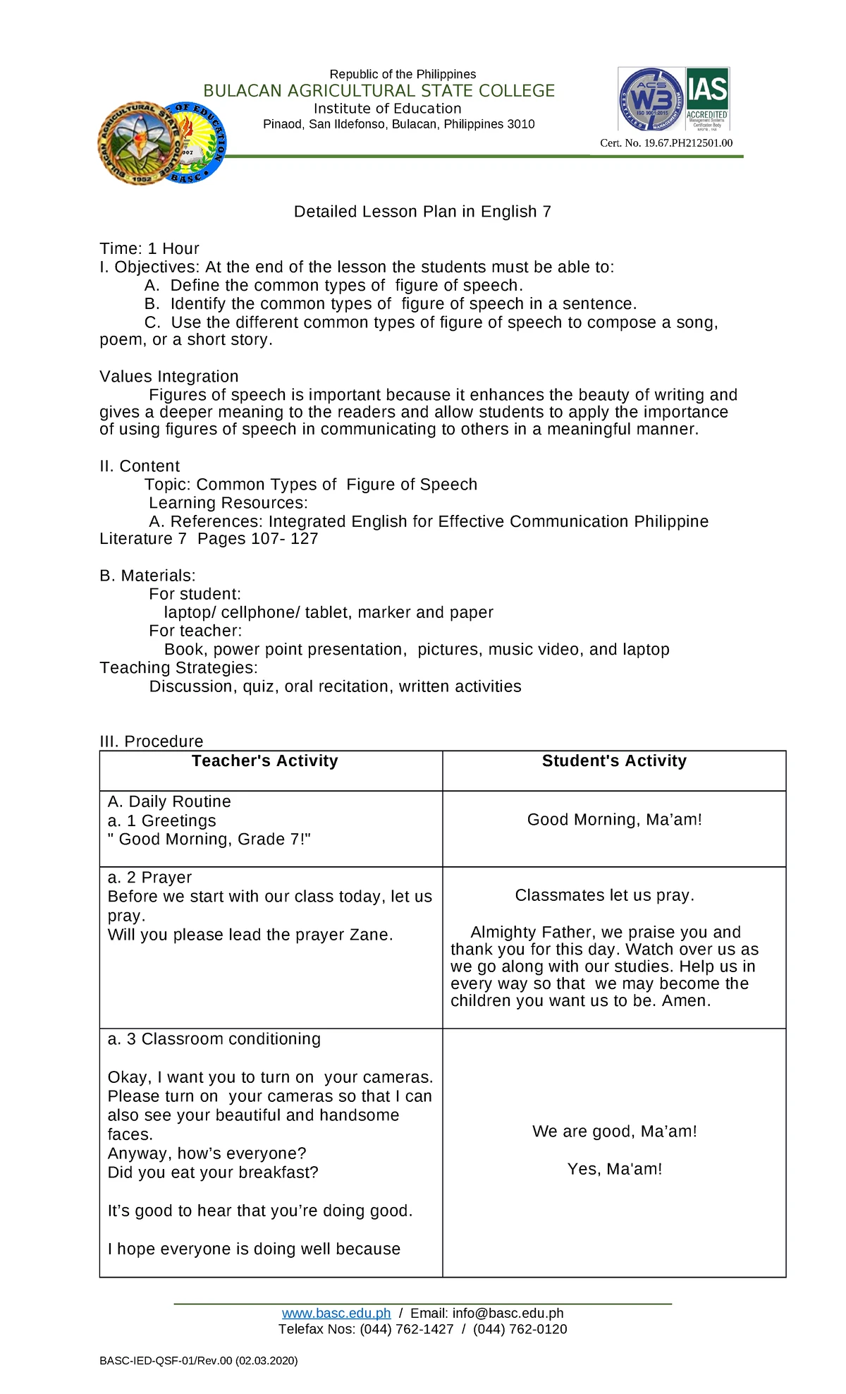 Group-2-TEST- Items 2ND- Quarter- Grade-7 - SECOND PERIODICAL TEST ...
