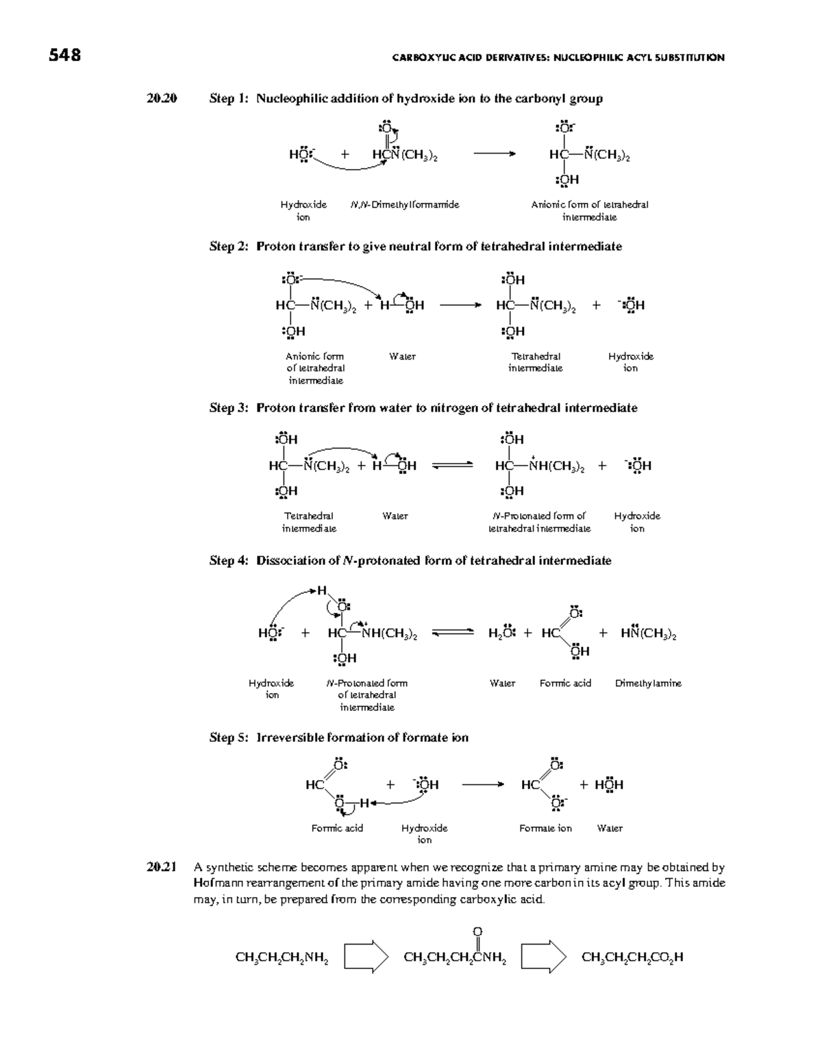 548 Organic Chemistry: Carboxylic Acid Derivatives & Nucleophilic Acyl ...