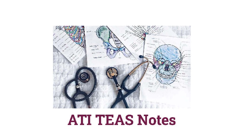 ATI TEAS Study Notes: Comprehensive Science & Math Review - Studocu