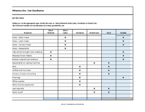 ACC 202 Module 3 Assignment - Danielle Rainey Acc 202- Managerial ...