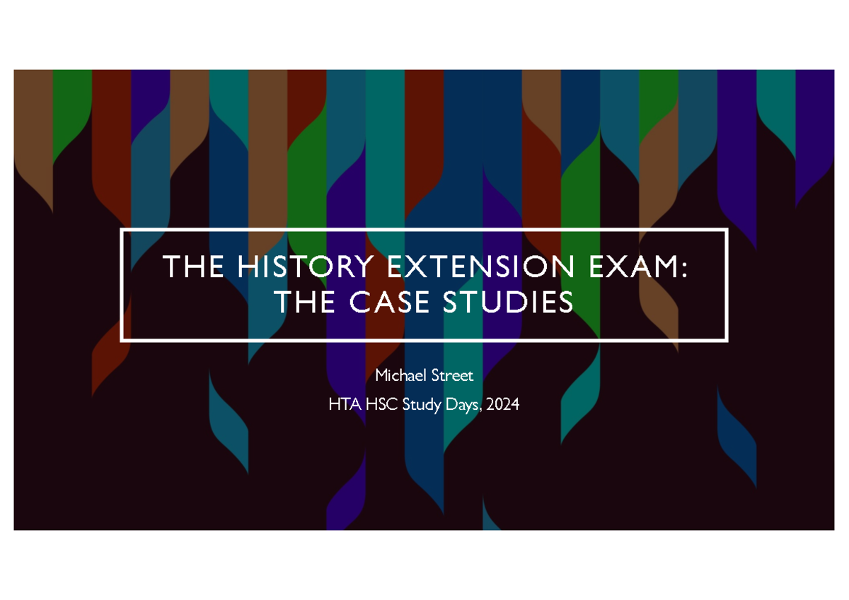 HIST 24-06-20 - Analysis of Question 2 for HSC History Extension Exam ...