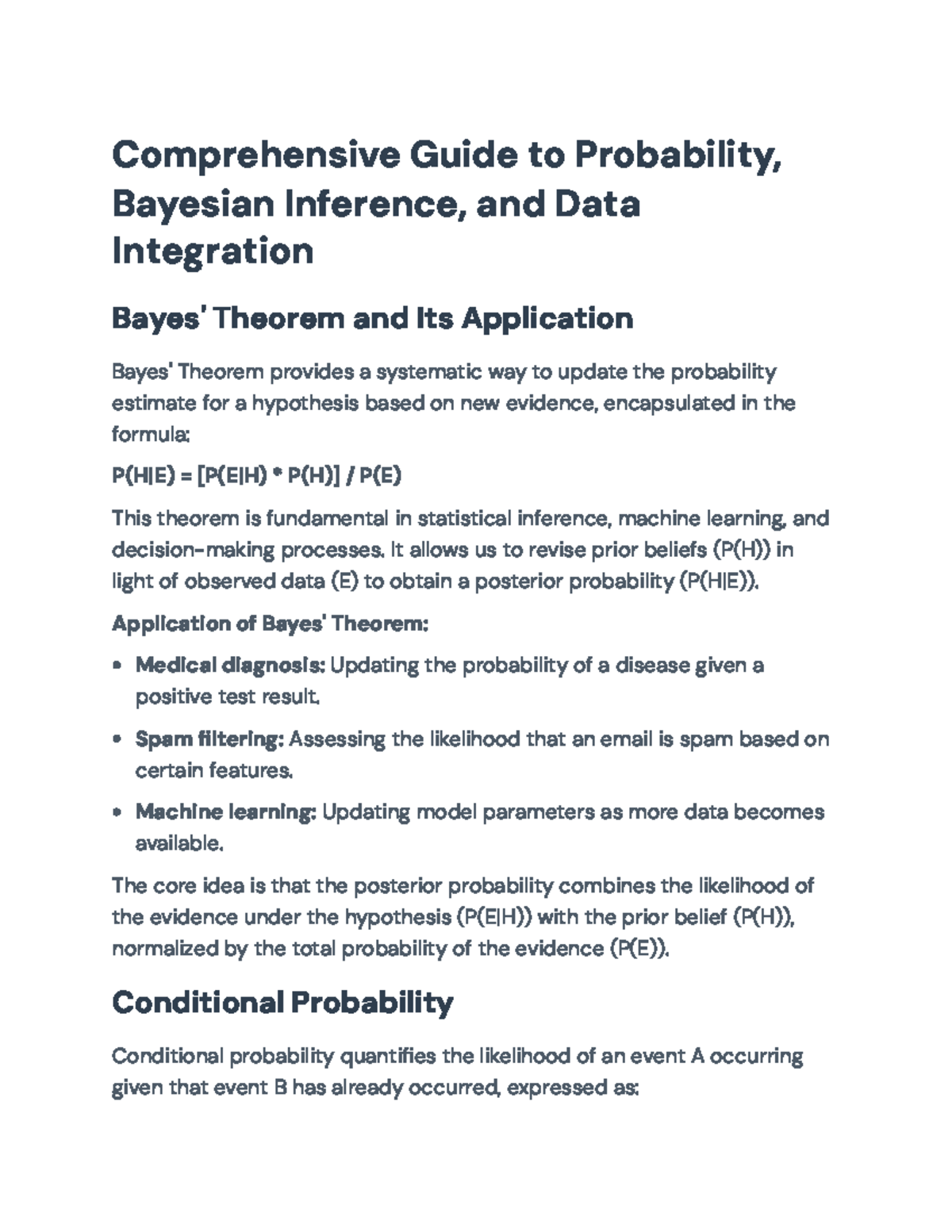 Comprehensive Guide to Probability & Bayesian Inference Techniques ...