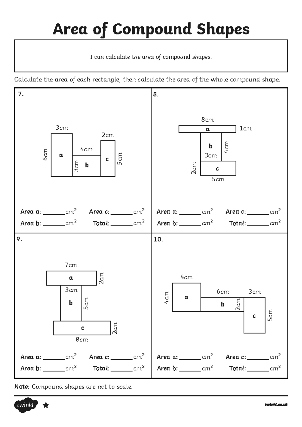 Area of Compound Shapes - Virtual Day Calculations - Studocu