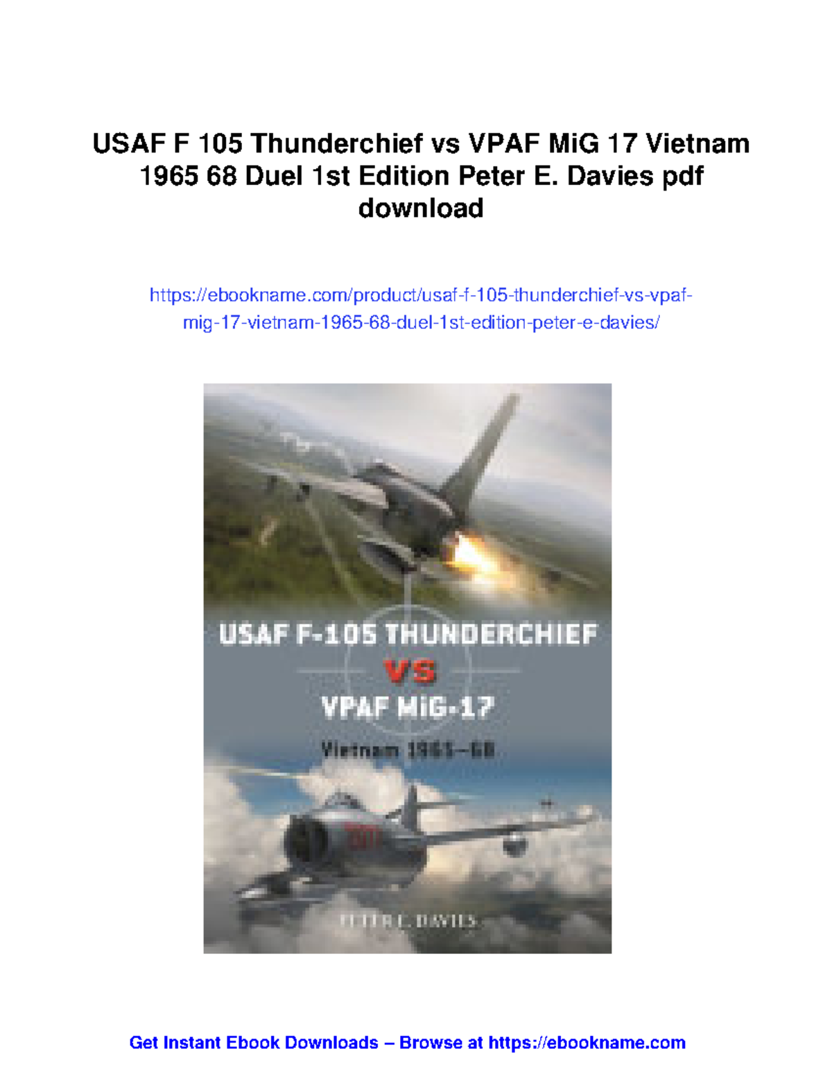 USAF F-105 Thunderchief vs VPAF MiG-17: Vietnam Duel 1965-68 Analysis ...