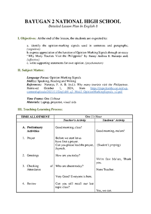 DLP 4As Entrep. M4 - hdhdhdhd - Detailed Lesson Plan in ...