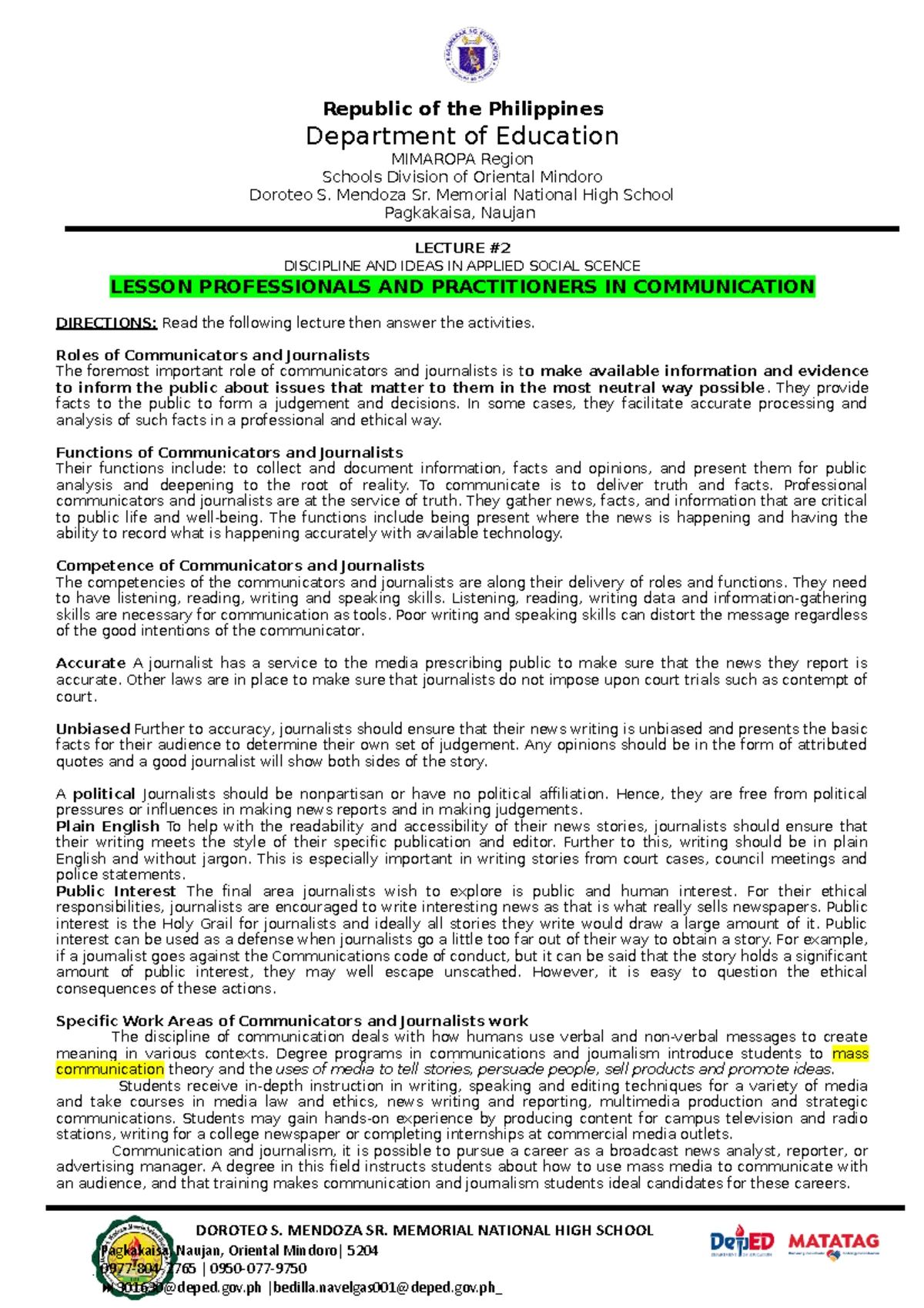 Ched-Marina: Certificate of Sea Service Template (Annex E) - Studocu