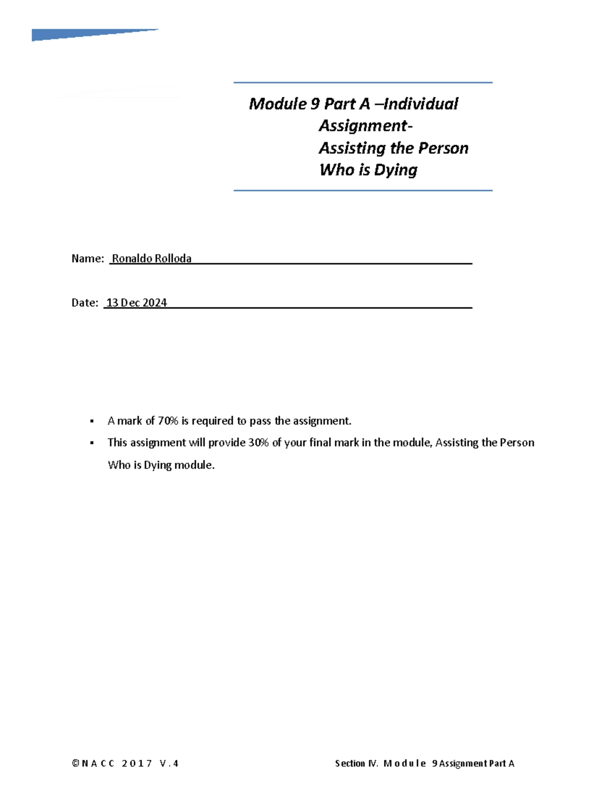 IV-12 Assignment - Understanding Oxygen Therapy and Safety Guidelines ...