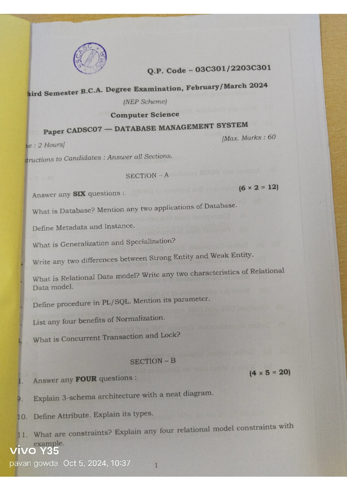 UUCMS Exam Module User Manual - Version 1 - Studocu