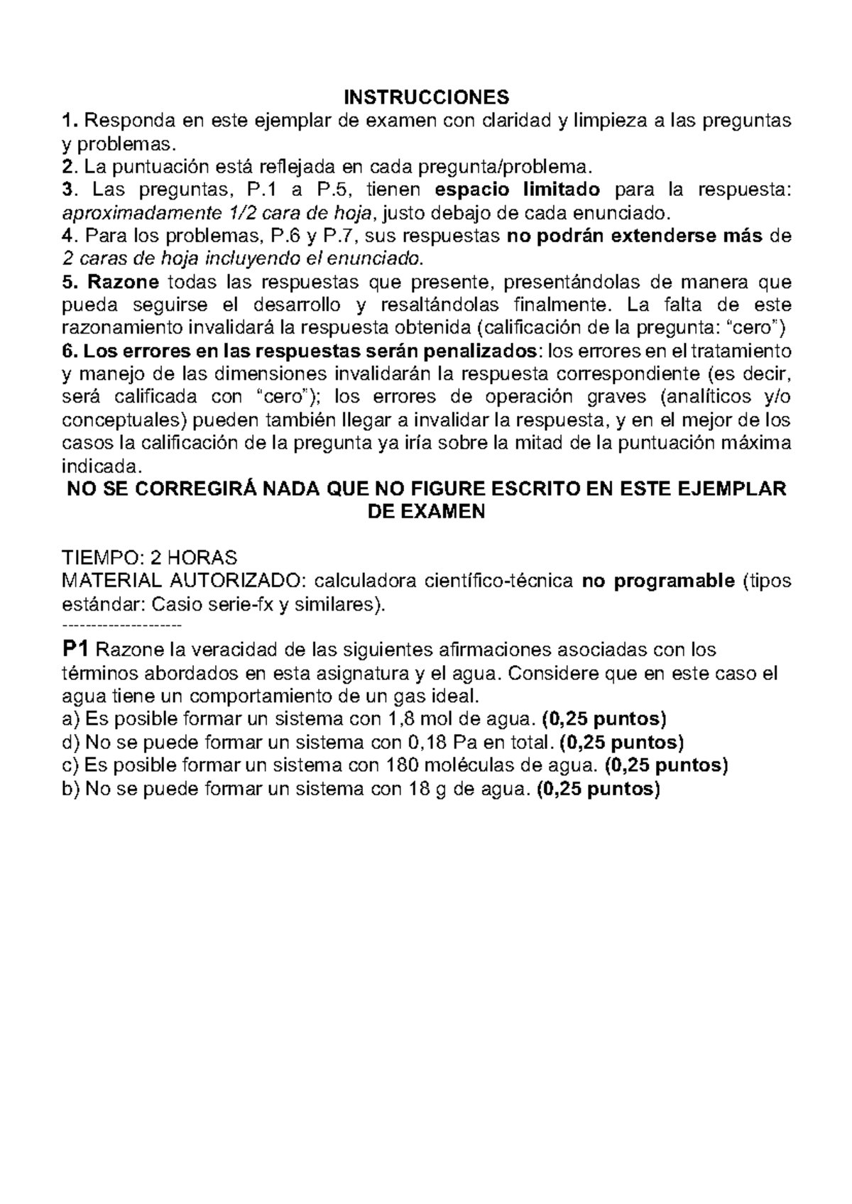 TQ F2324 1SN - Instrucciones y Preguntas del Examen 2024 - Studocu