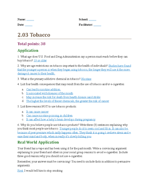 Analyzing for Chart Deficiencies (Associate) HAK1009 - Knowledge ...