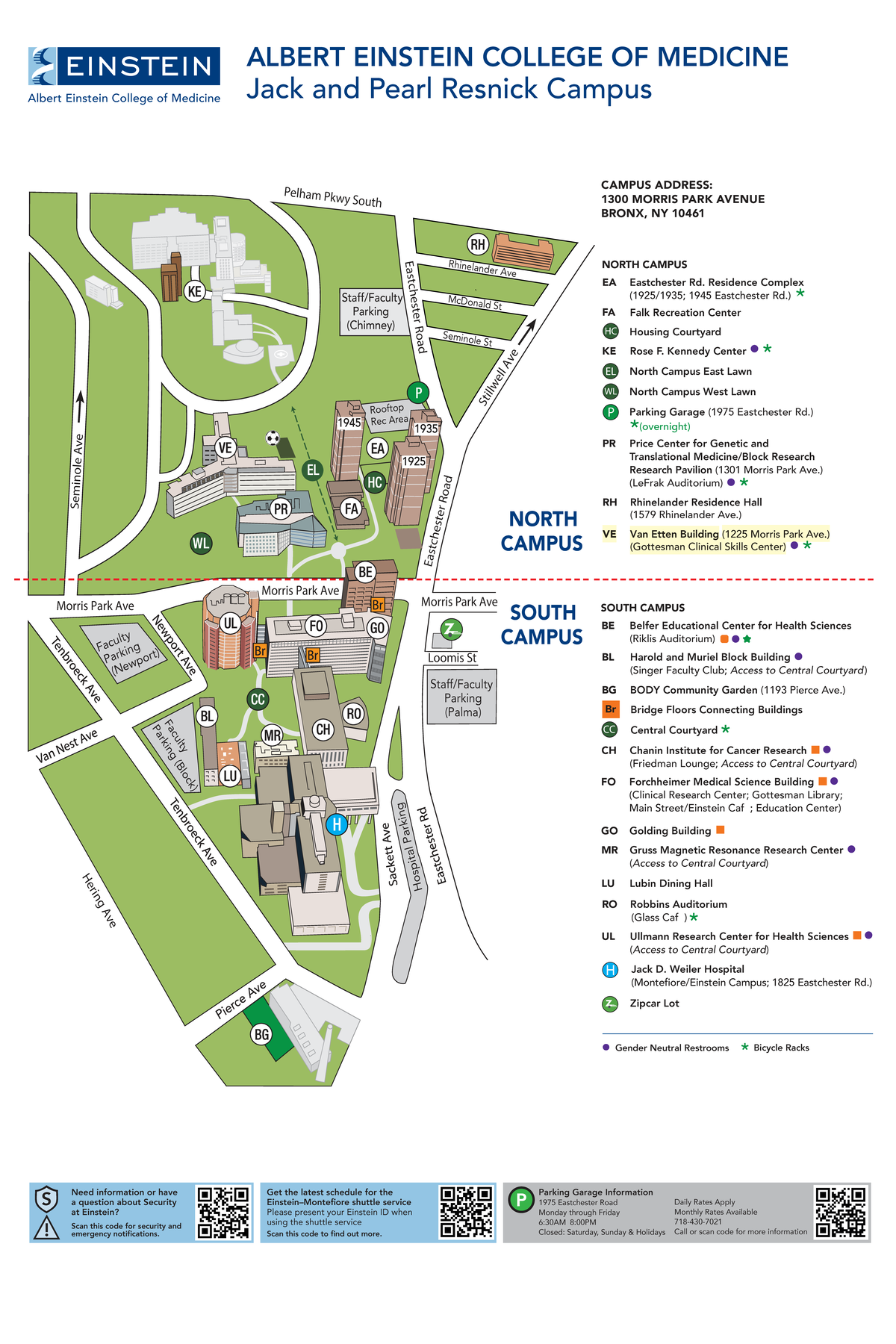 Einstein Campus Map - Jack and Pearl Resnick Campus Guide - Studocu