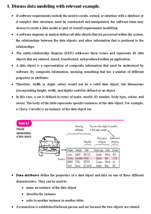 BCS501 model set 2 paper solution - Engineering. 1a. Define Software Engineering and explain ...