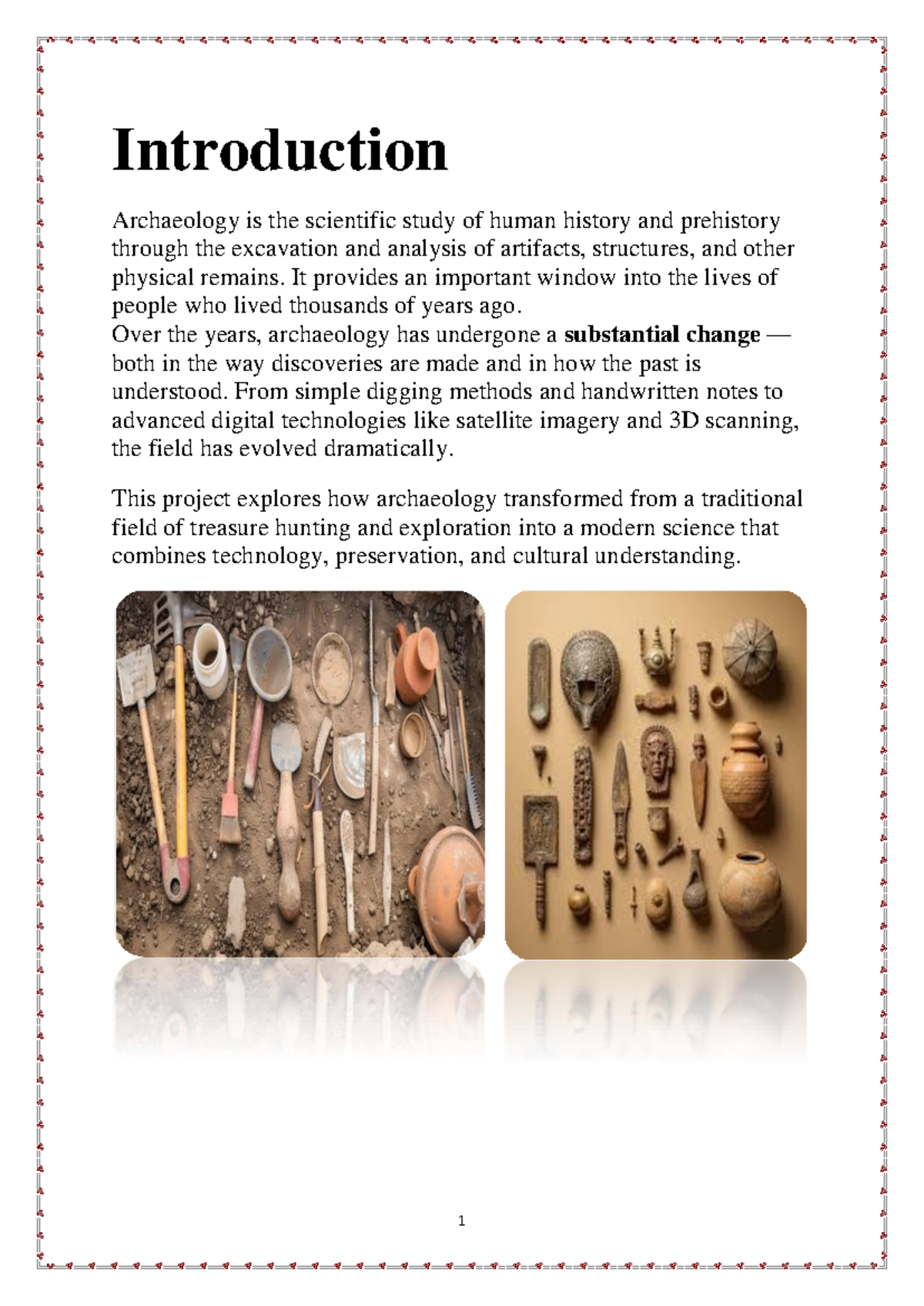 ENG 101: The Evolution of Archaeology from Treasure Hunting to Science ...