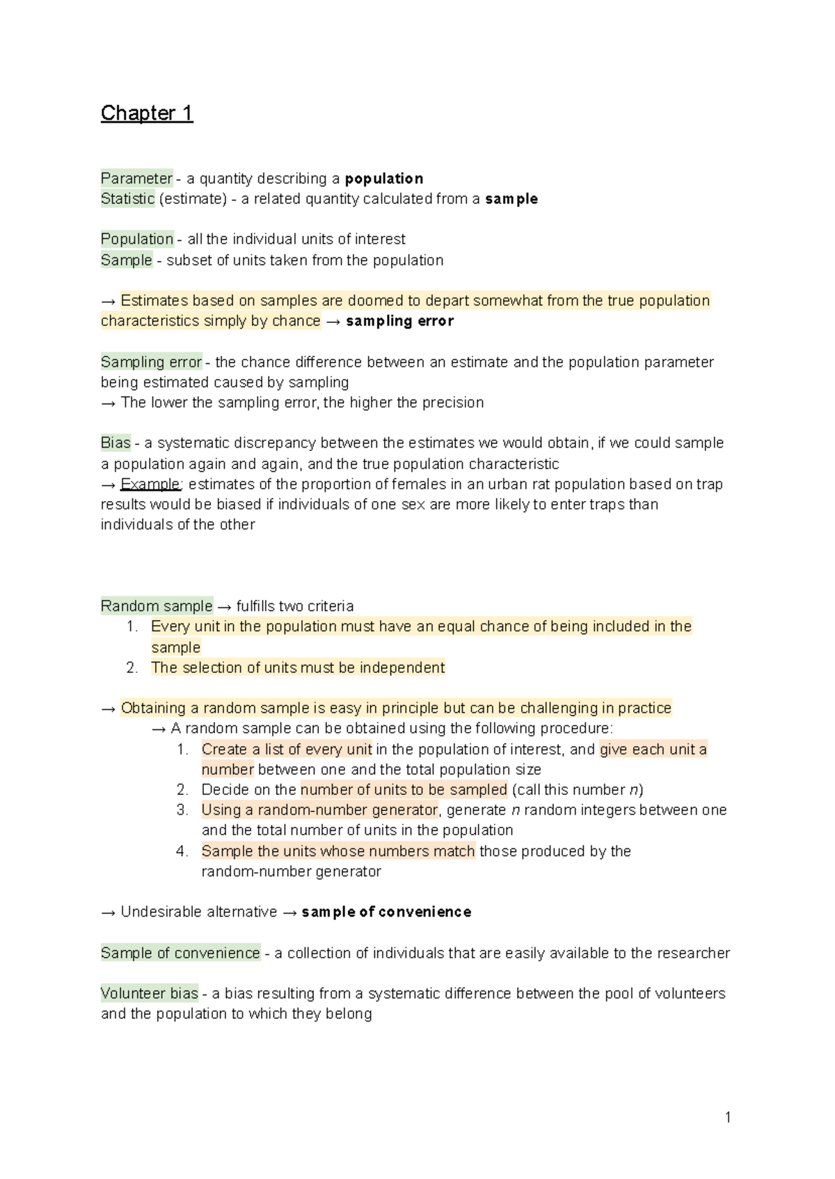 DAVA Course Summary: Chapters 1-7 Overview (T1 & T2) - Studeersnel