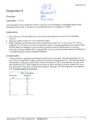MATH 215 Assignment 1 - Math 215 - Studocu